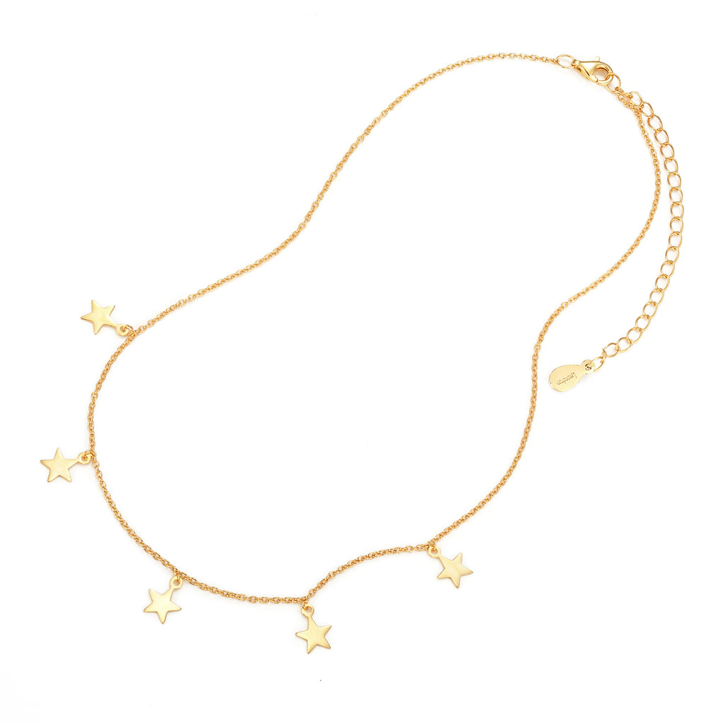 Dangling Stars Choker – Lemondrop
